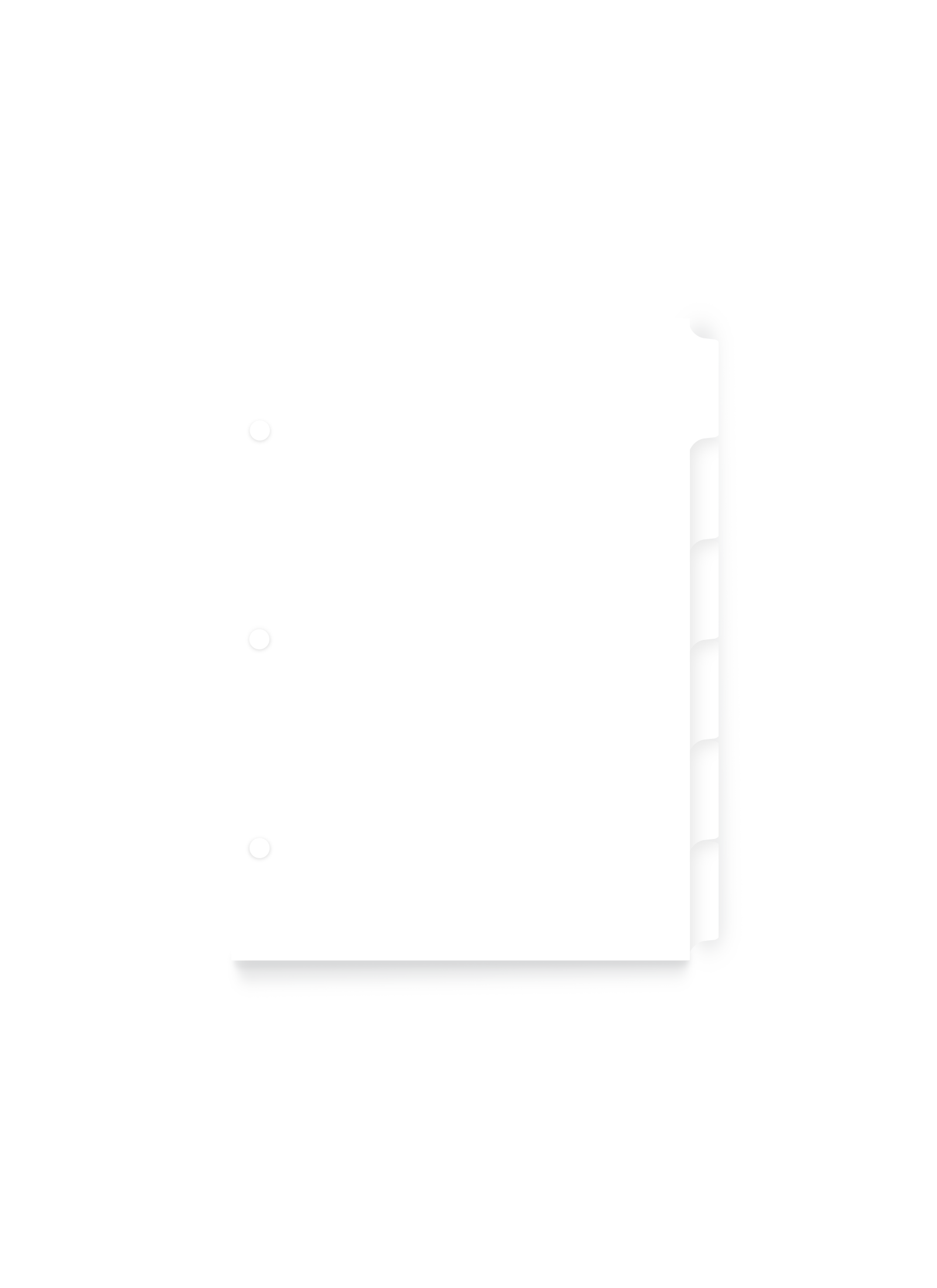 Compact Binder Tabs | CounterSpaceBR